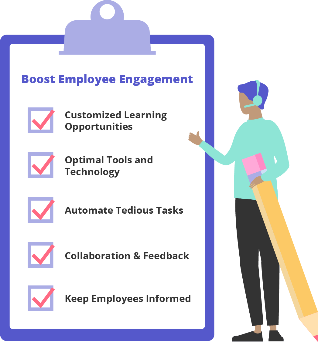 How to Improve Contact Center Employee Engagement