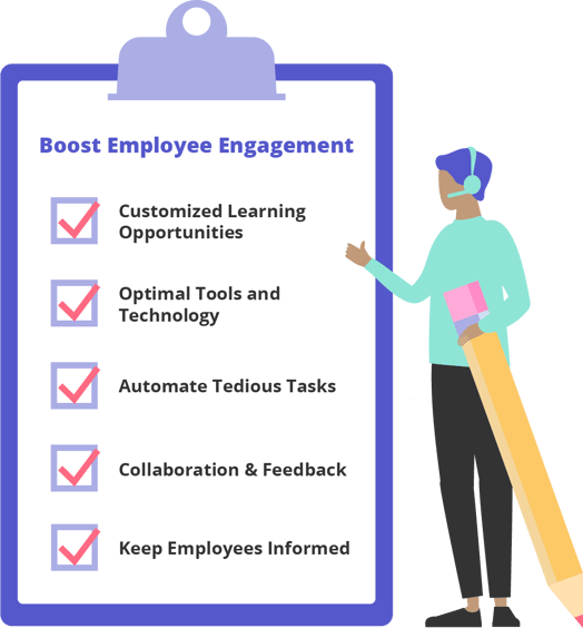 How to Improve Contact Center Employee Engagement